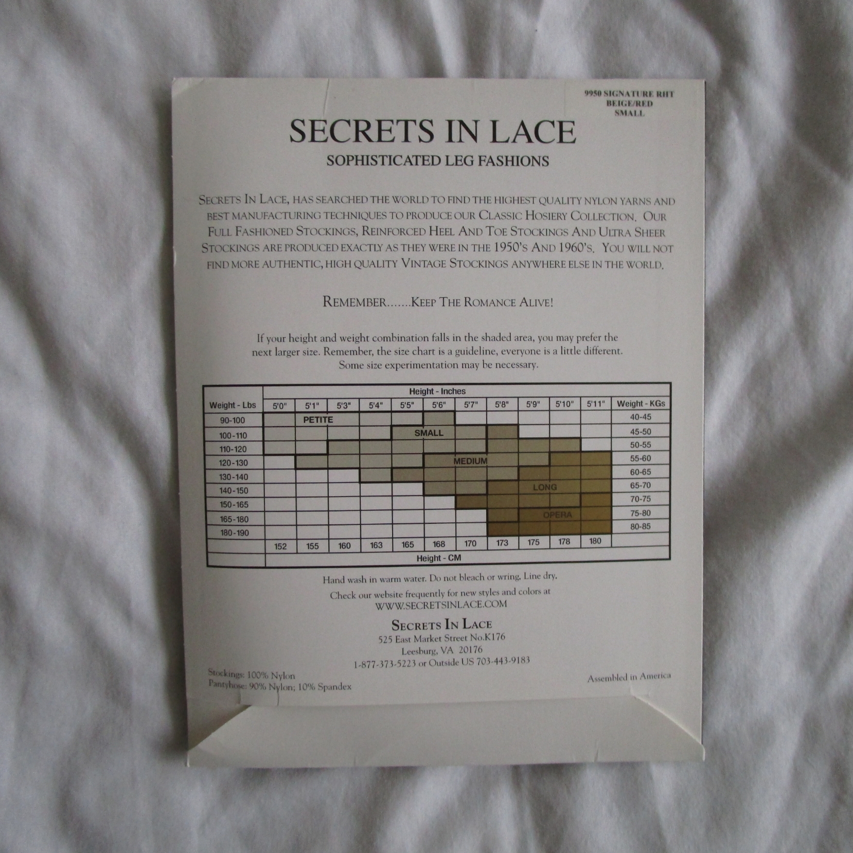 Secrets In Lace Signature RHT - By Soni Panda x