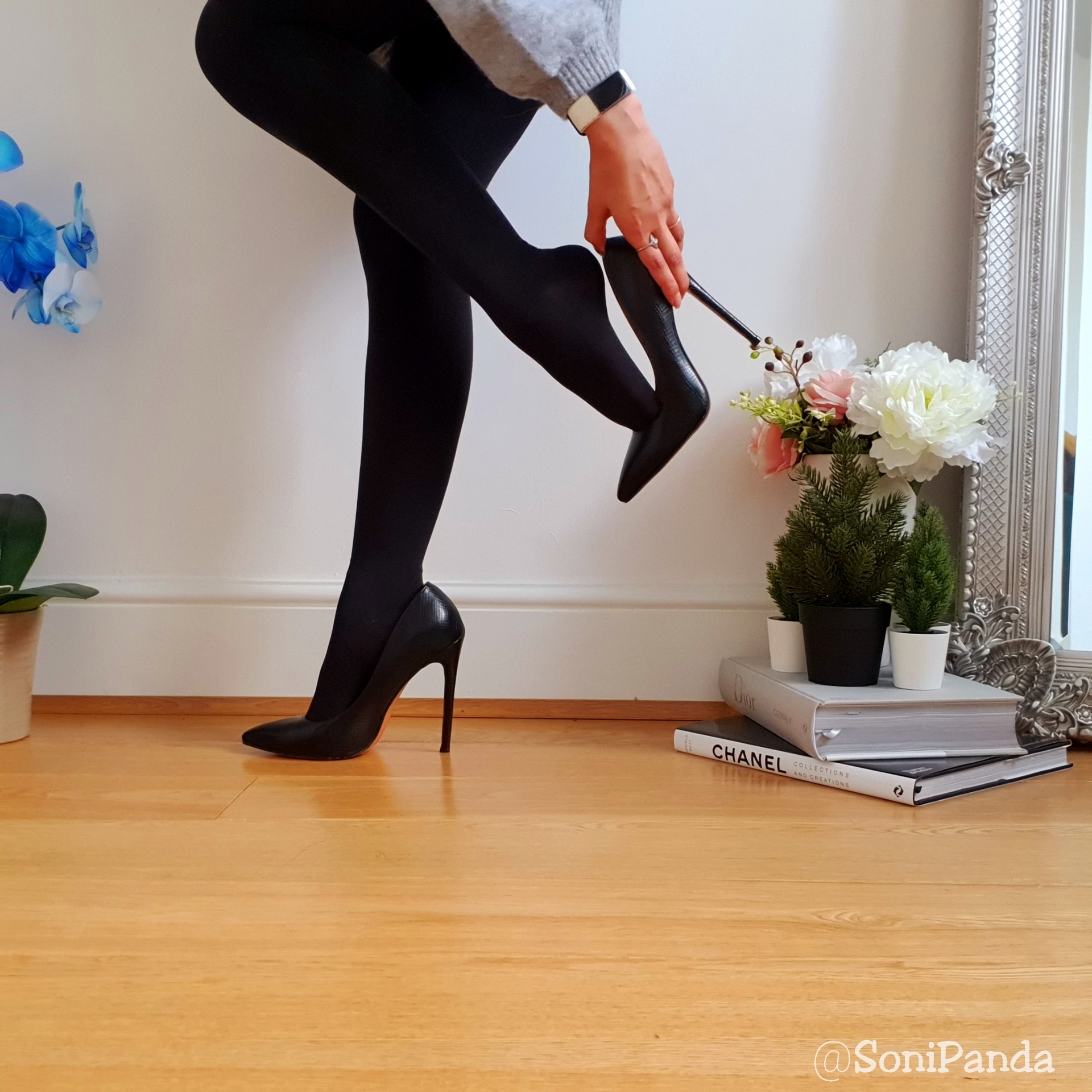 Wolford Energize Velvet 66 Tights - By Soni Panda x